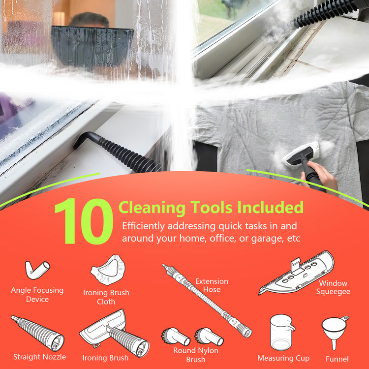 Handheld Steam Cleaner, Multi-Surface Steam Cleaner WHL-618 Series – Phueut